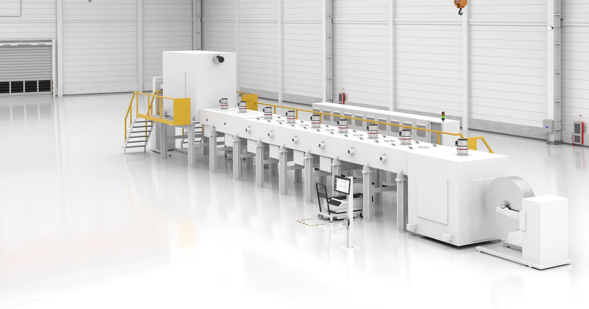 MSC500 Batch Metal Strip Coating System: VON ARDENNE